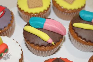 Cupcakes de rentrée des classes - La pâte d'Amanda