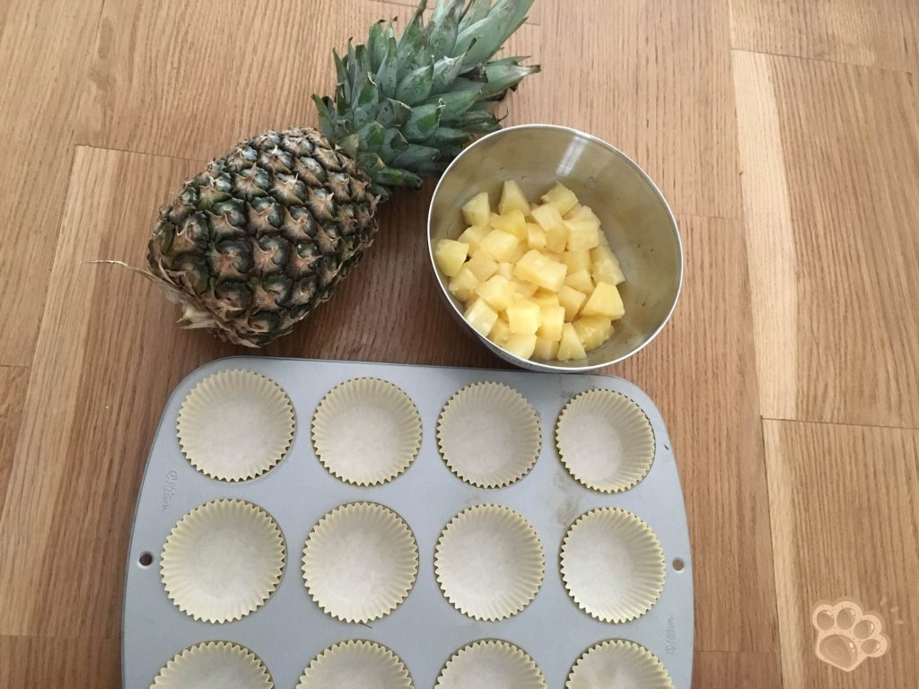 Cupcakes à l'ananas en forme d'ananas! - La pâte d'Amanda